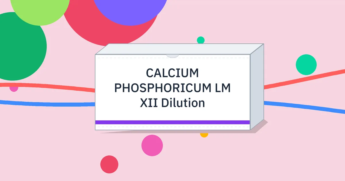Symbolbild: Packung mit der Aufschrift CALCIUM PHOSPHORICUM LM XII Dilution (PZN 02674004) – Verfügbarkeit und Bezug in Apotheken in Frankfurt am Main