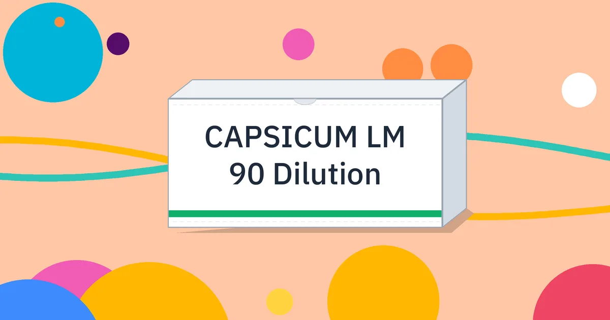 Symbolbild: Packung mit der Aufschrift CAPSICUM LM 90 Dilution (PZN 12808894) – Verfügbarkeit und Bezug in Apotheken in Frankfurt am Main