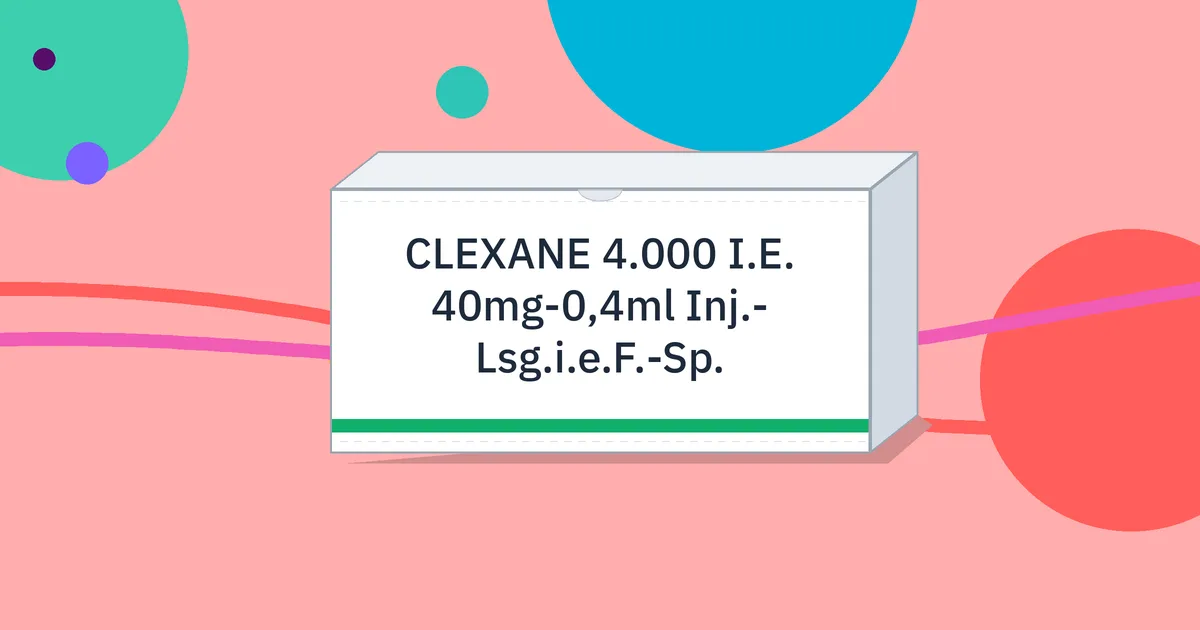 Symbolbild: Packung mit der Aufschrift CLEXANE 4.000 I.E. 40mg-0,4ml Inj.-Lsg.i.e.F.-Sp. (PZN 15814843) – Verfügbarkeit und Bezug in Apotheken in Frankfurt am Main