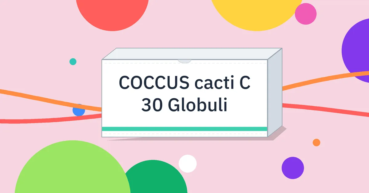 Symbolbild: Packung mit der Aufschrift COCCUS cacti C 30 Globuli (PZN 04213129) – Verfügbarkeit und Bezug in Apotheken in Frankfurt am Main