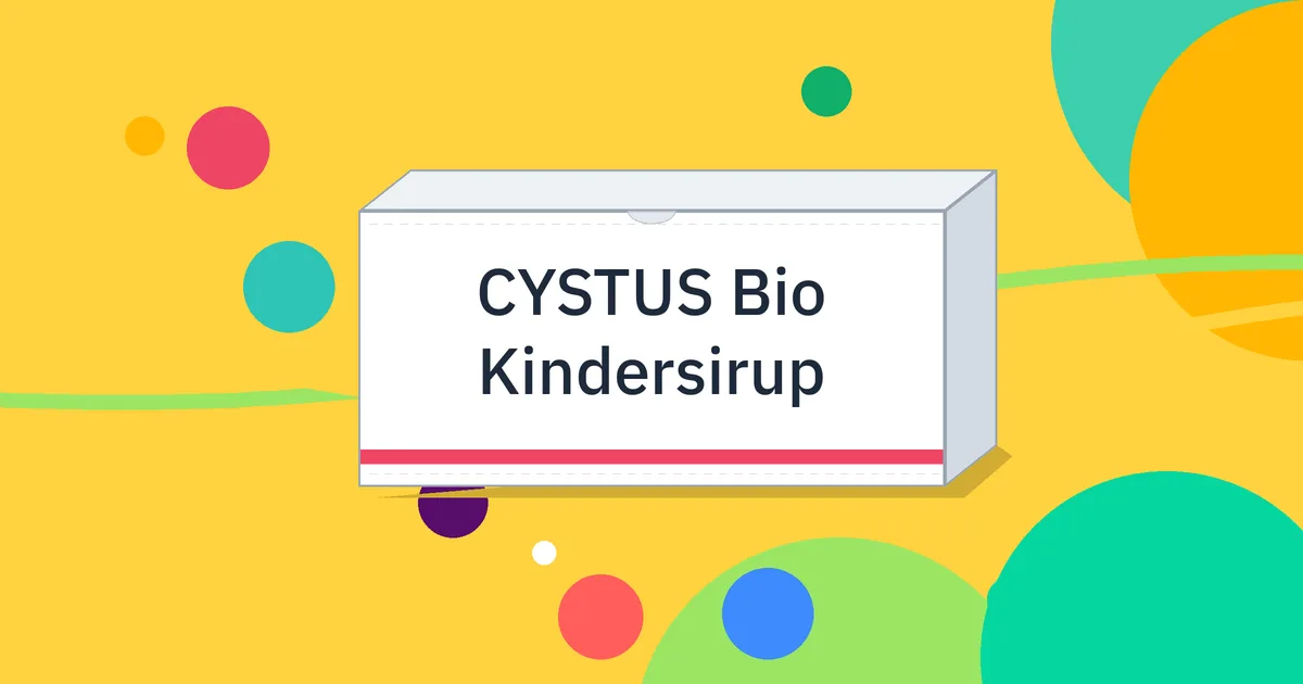 Symbolbild: Packung mit der Aufschrift CYSTUS Bio Kindersirup (PZN 12673218) – Verfügbarkeit und Bezug in Apotheken in Frankfurt am Main