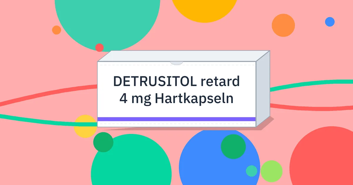 Symbolbild: Packung mit der Aufschrift DETRUSITOL retard 4 mg Hartkapseln (PZN 01812409) – Verfügbarkeit und Bezug in Apotheken in Frankfurt am Main