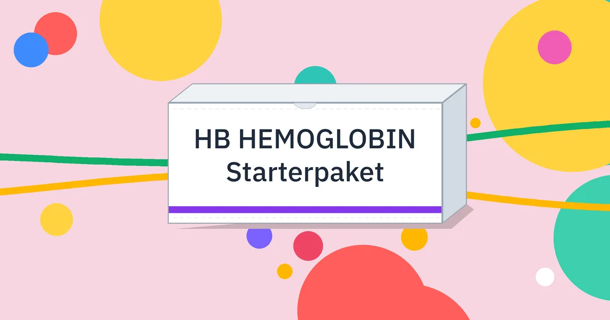 Symbolbild: Packung mit der Aufschrift HB HEMOGLOBIN Starterpaket (PZN 18661222) – Verfügbarkeit und Bezug in Apotheken in Frankfurt am Main