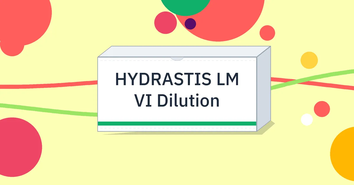 Symbolbild: Packung mit der Aufschrift HYDRASTIS LM VI Dilution (PZN 02668452) – Verfügbarkeit und Bezug in Apotheken in Frankfurt am Main
