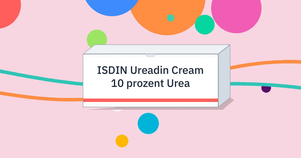 Symbolbild: Packung mit der Aufschrift ISDIN Ureadin Cream 10 prozent Urea (PZN 19363662) – Verfügbarkeit und Bezug in Apotheken in Frankfurt am Main