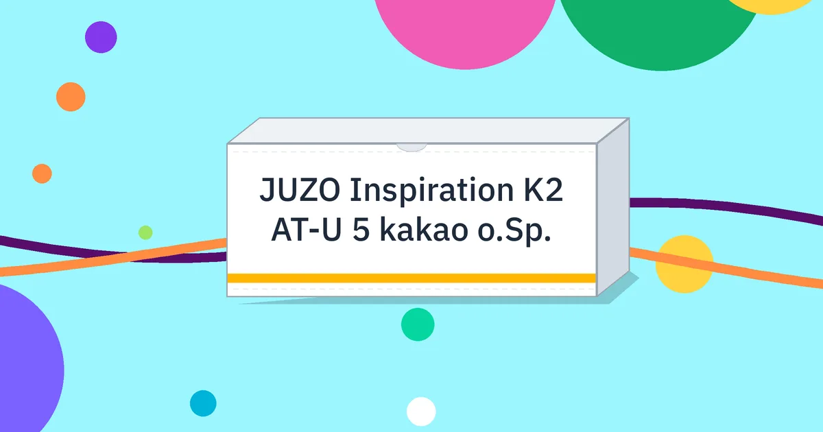 Symbolbild: Packung mit der Aufschrift JUZO Inspiration K2 AT-U 5 kakao o.Sp. (PZN 14928131) – Verfügbarkeit und Bezug in Apotheken in Frankfurt am Main