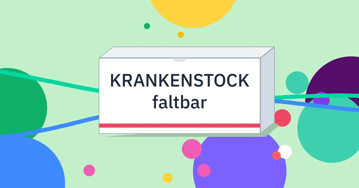 Symbolbild: Packung mit der Aufschrift KRANKENSTOCK faltbar (PZN 07260336) – Verfügbarkeit und Bezug in Apotheken in Frankfurt am Main