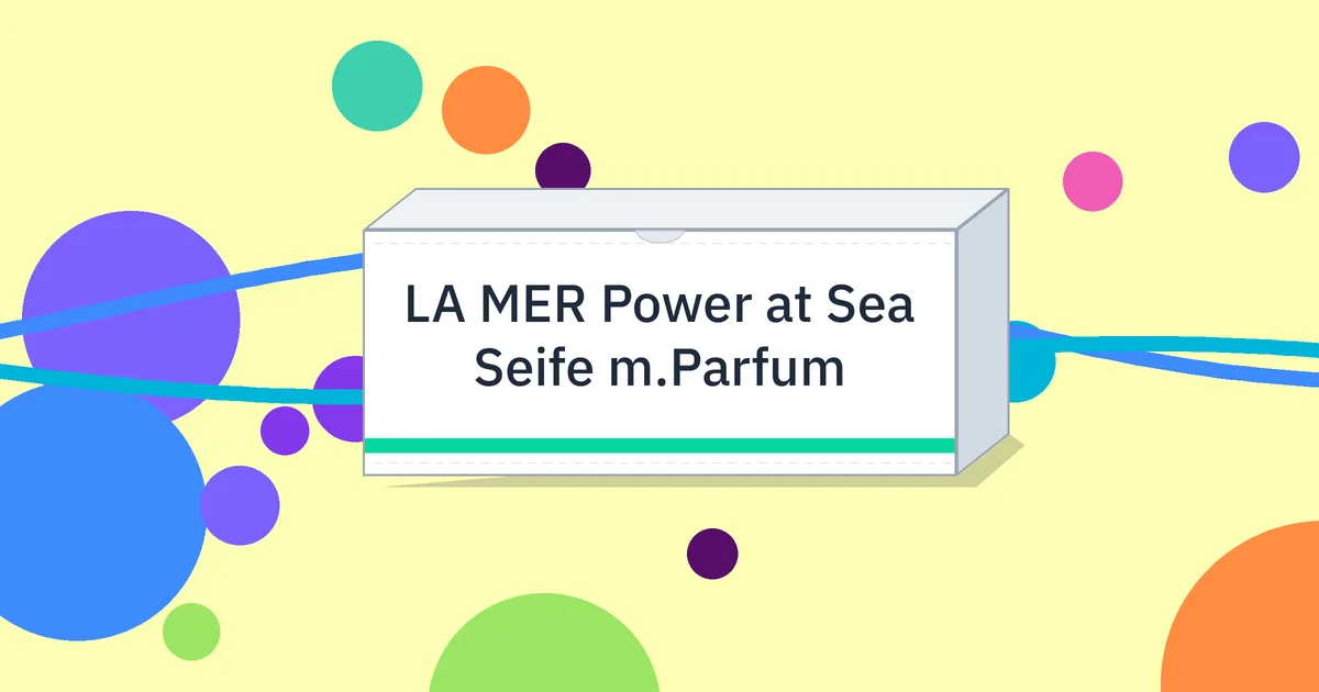 Symbolbild: Packung mit der Aufschrift LA MER Power at Sea Seife m.Parfum (PZN 18468287) – Verfügbarkeit und Bezug in Apotheken in Frankfurt am Main