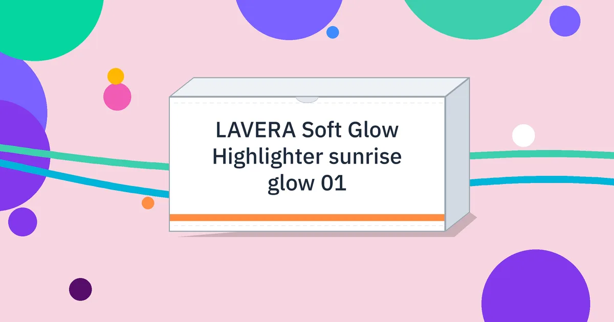 Symbolbild: Packung mit der Aufschrift LAVERA Soft Glow Highlighter sunrise glow 01 (PZN 17828281) – Verfügbarkeit und Bezug in Apotheken in Frankfurt am Main