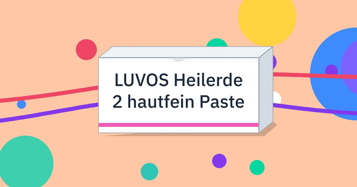 Symbolbild: Packung mit der Aufschrift LUVOS Heilerde 2 hautfein Paste (PZN 11187450) – Verfügbarkeit und Bezug in Apotheken in Frankfurt am Main