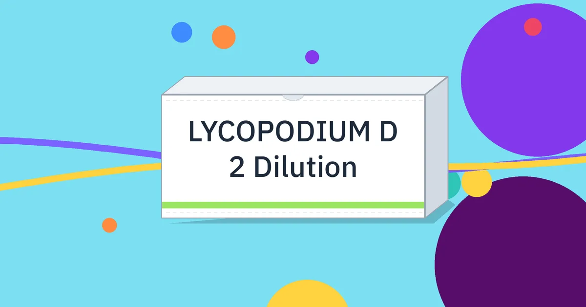 Symbolbild: Packung mit der Aufschrift LYCOPODIUM D 2 Dilution (PZN 01777311) – Verfügbarkeit und Bezug in Apotheken in Frankfurt am Main