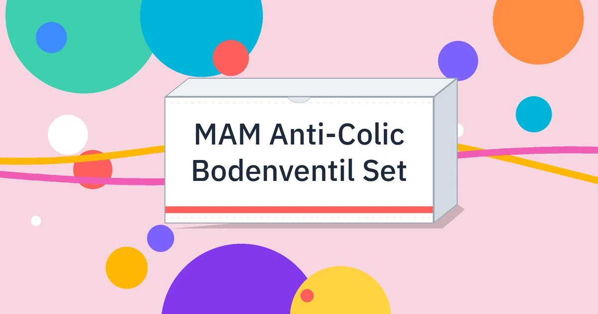 Symbolbild: Packung mit der Aufschrift MAM Anti-Colic Bodenventil Set (PZN 09317589) – Verfügbarkeit und Bezug in Apotheken in Frankfurt am Main