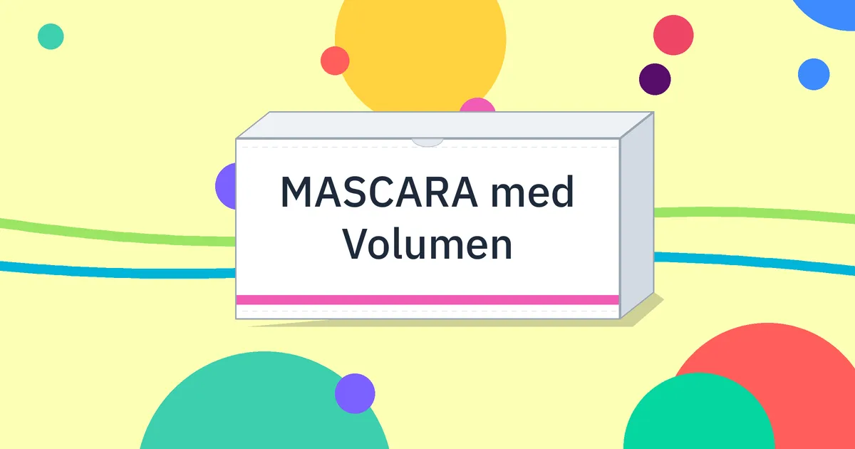 Symbolbild: Packung mit der Aufschrift MASCARA med Volumen (PZN 13502482) – Verfügbarkeit und Bezug in Apotheken in Frankfurt am Main