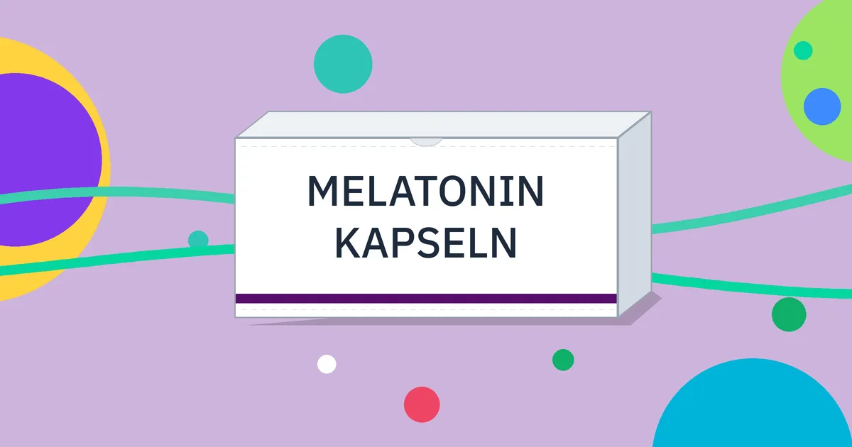 Symbolbild: Packung mit der Aufschrift MELATONIN KAPSELN (PZN 10227259) – Verfügbarkeit und Bezug in Apotheken in Frankfurt am Main