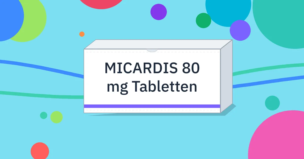 Symbolbild: Packung mit der Aufschrift MICARDIS 80 mg Tabletten (PZN 03753266) – Verfügbarkeit und Bezug in Apotheken in Frankfurt am Main