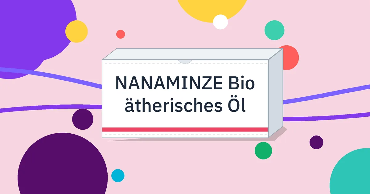 Symbolbild: Packung mit der Aufschrift NANAMINZE Bio ätherisches Öl (PZN 04258221) – Verfügbarkeit und Bezug in Apotheken in Frankfurt am Main