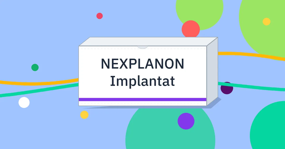 Symbolbild: Packung mit der Aufschrift NEXPLANON Implantat (PZN 13814767) – Verfügbarkeit und Bezug in Apotheken in Frankfurt am Main