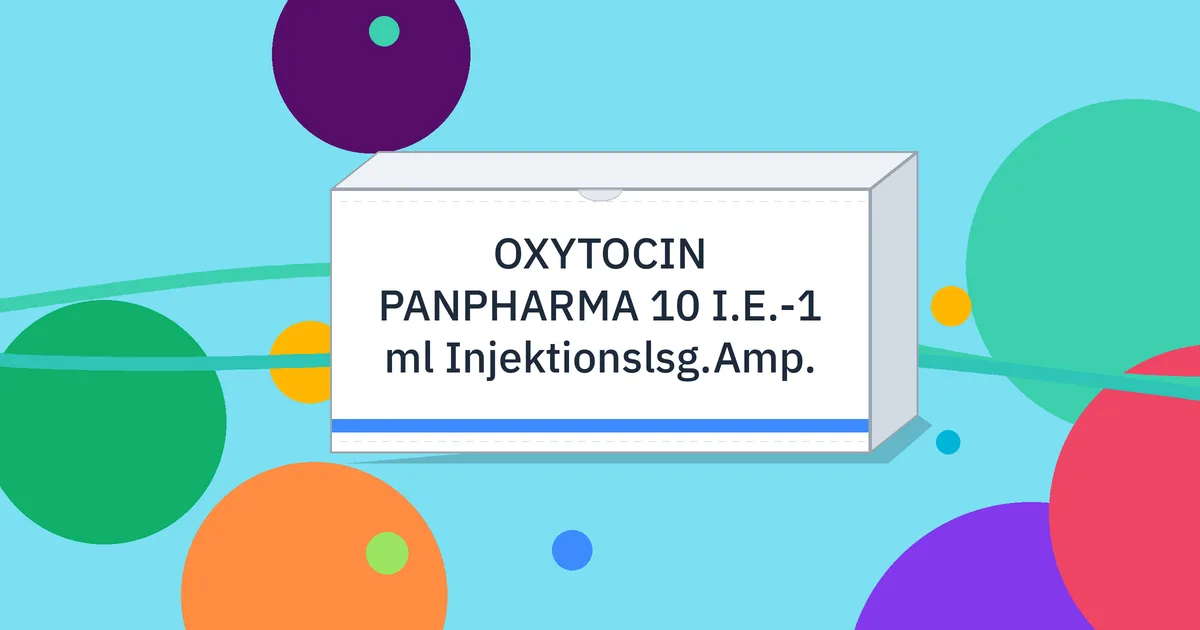 Symbolbild: Packung mit der Aufschrift OXYTOCIN PANPHARMA 10 I.E.-1 ml Injektionslsg.Amp. (PZN 17178104) – Verfügbarkeit und Bezug in Apotheken in Frankfurt am Main