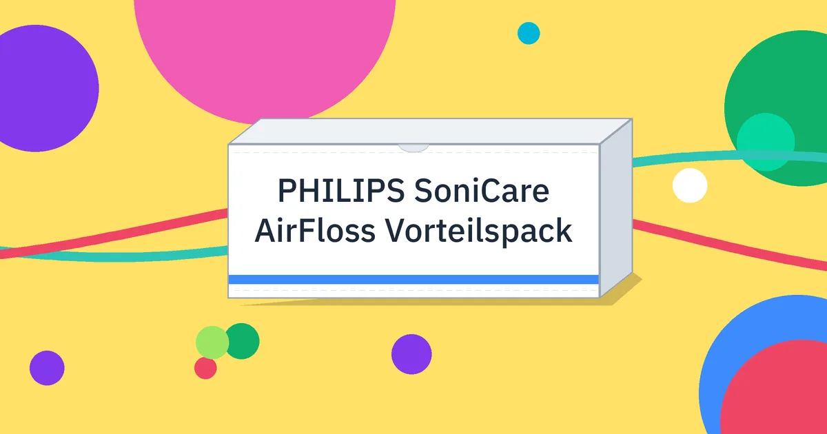 Symbolbild: Packung mit der Aufschrift PHILIPS SoniCare AirFloss Vorteilspack (PZN 10027572) – Verfügbarkeit und Bezug in Apotheken in Frankfurt am Main