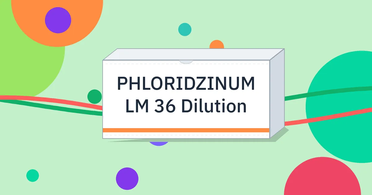 Symbolbild: Packung mit der Aufschrift PHLORIDZINUM LM 36 Dilution (PZN 13639465) – Verfügbarkeit und Bezug in Apotheken in Frankfurt am Main