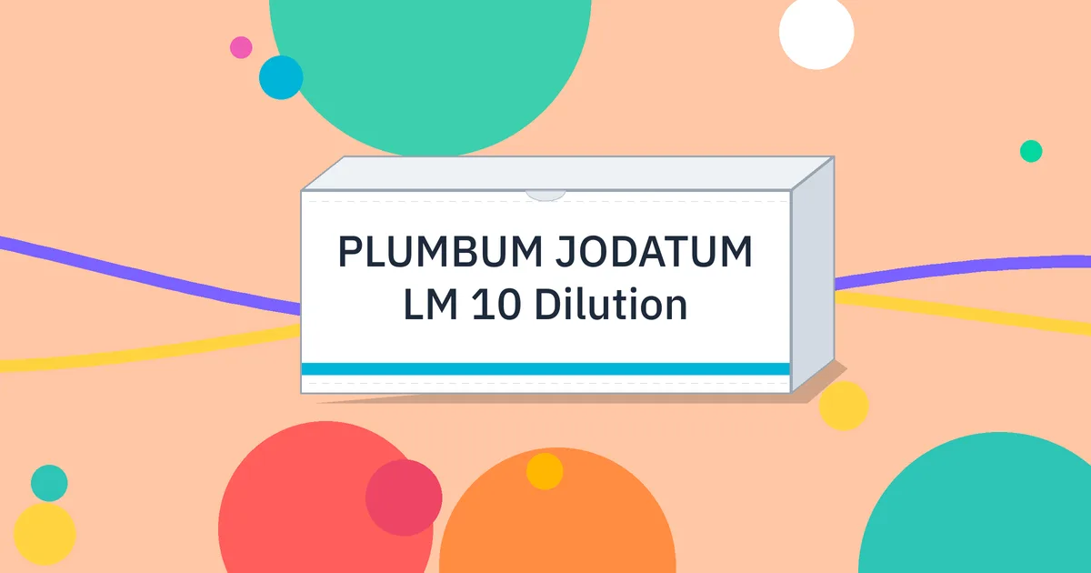 Symbolbild: Packung mit der Aufschrift PLUMBUM JODATUM LM 10 Dilution (PZN 13040679) – Verfügbarkeit und Bezug in Apotheken in Frankfurt am Main