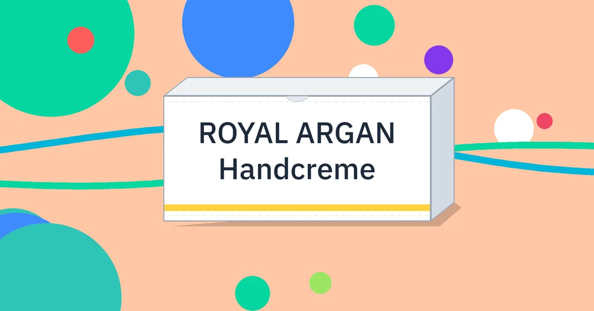 Symbolbild: Packung mit der Aufschrift ROYAL ARGAN Handcreme (PZN 17930849) – Verfügbarkeit und Bezug in Apotheken in Frankfurt am Main