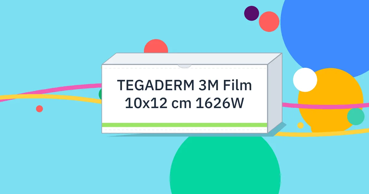 Symbolbild: Packung mit der Aufschrift TEGADERM 3M Film 10x12 cm 1626W (PZN 10092776) – Verfügbarkeit und Bezug in Apotheken in Frankfurt am Main
