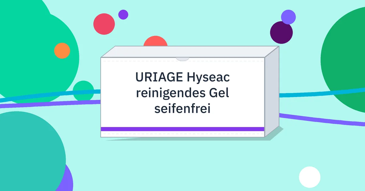 Symbolbild: Packung mit der Aufschrift URIAGE Hyseac reinigendes Gel seifenfrei (PZN 19361479) – Verfügbarkeit und Bezug in Apotheken in Frankfurt am Main