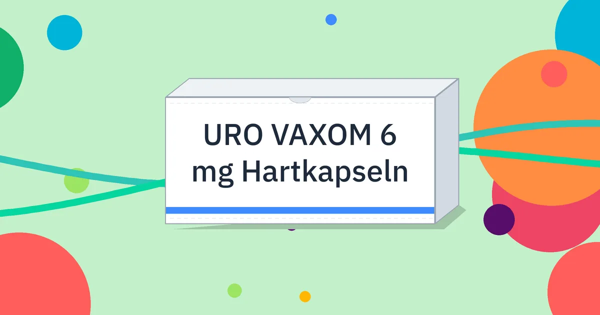 Symbolbild: Packung mit der Aufschrift URO VAXOM 6 mg Hartkapseln (PZN 09505977) – Verfügbarkeit und Bezug in Apotheken in Frankfurt am Main