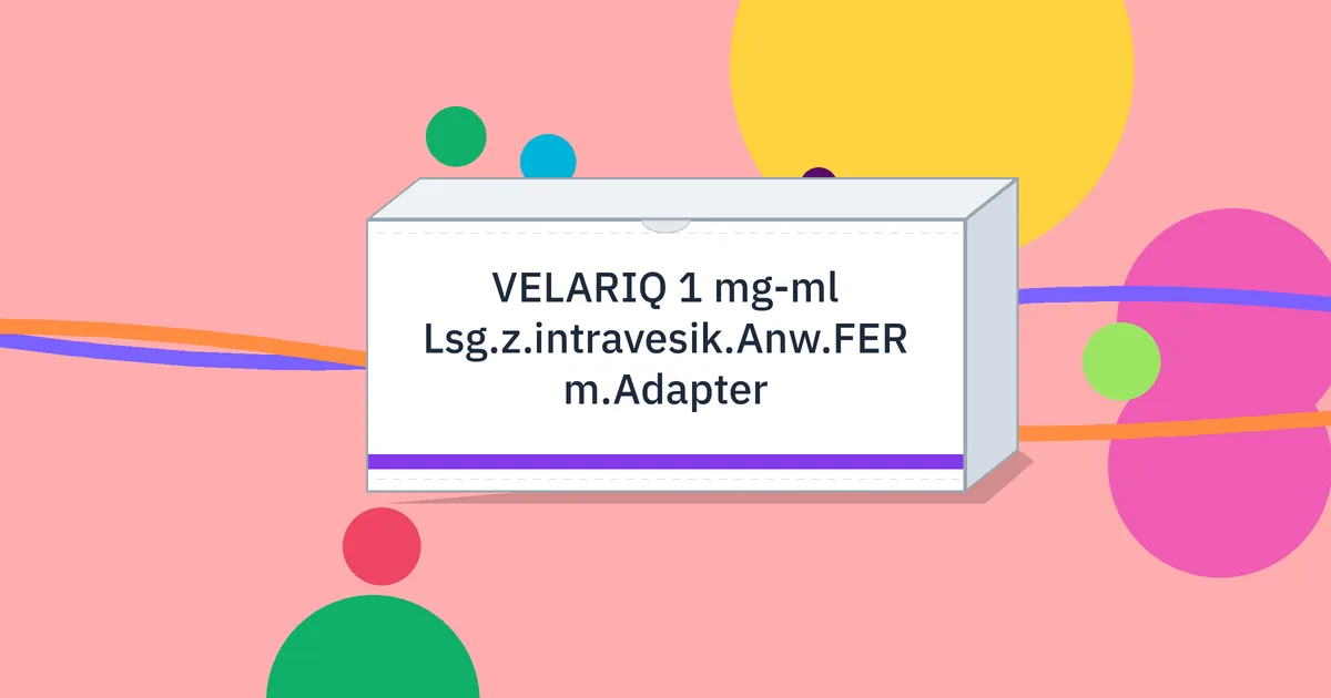 Symbolbild: Packung mit der Aufschrift VELARIQ 1 mg-ml Lsg.z.intravesik.Anw.FER m.Adapter (PZN 18436927) – Verfügbarkeit und Bezug in Apotheken in Frankfurt am Main