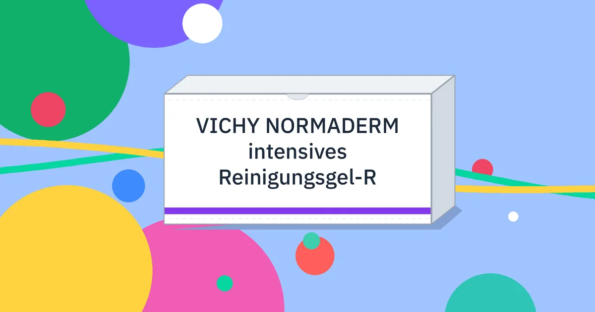Symbolbild: Packung mit der Aufschrift VICHY NORMADERM intensives Reinigungsgel-R (PZN 14333225) – Verfügbarkeit und Bezug in Apotheken in Frankfurt am Main
