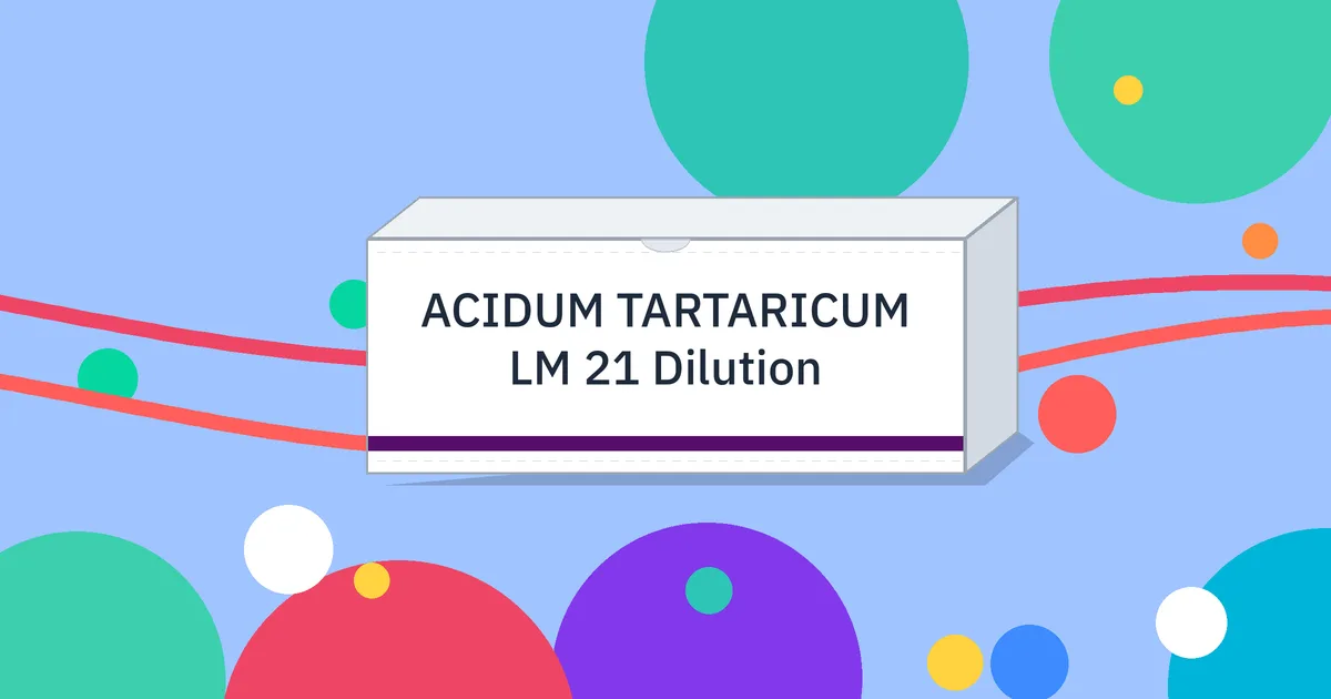 Symbolbild: Packung mit der Aufschrift ACIDUM TARTARICUM LM 21 Dilution (PZN 13286883) – Verfügbarkeit und Bezug in Apotheken in Frankfurt am Main