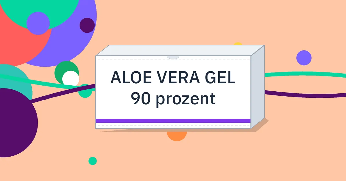 Symbolbild: Packung mit der Aufschrift ALOE VERA GEL 90 prozent (PZN 12740771) – Verfügbarkeit und Bezug in Apotheken in Frankfurt am Main