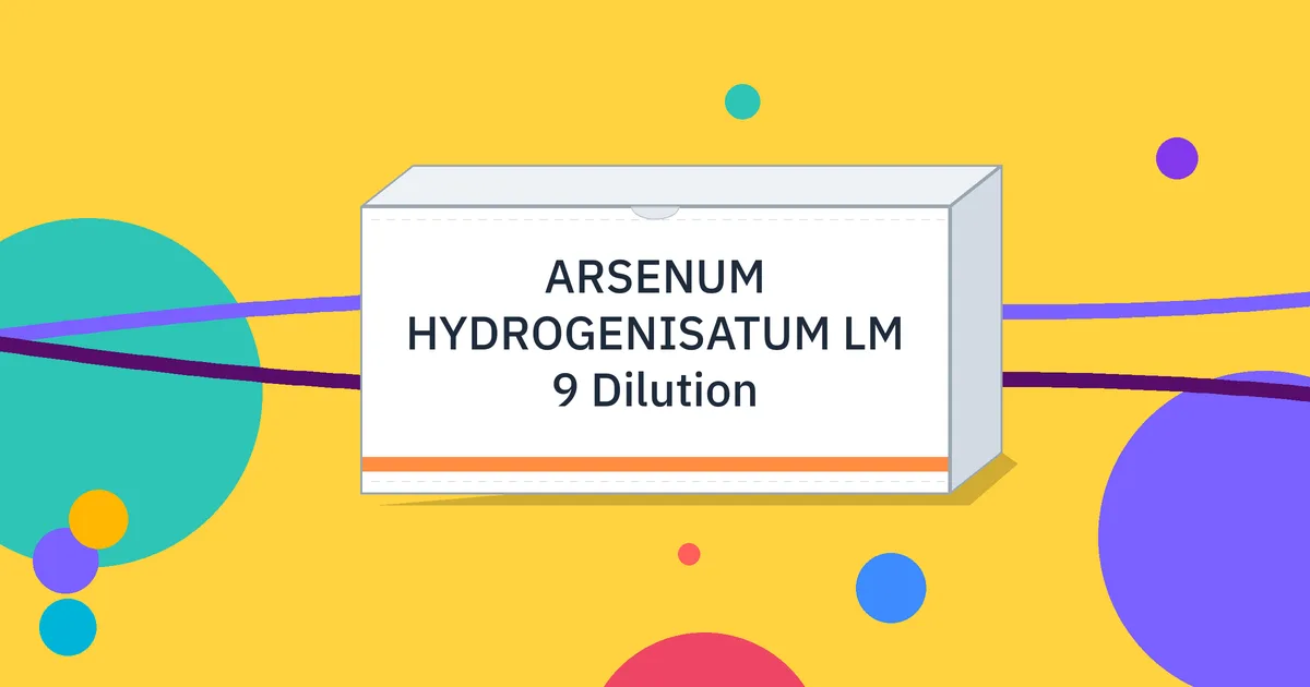 Symbolbild: Packung mit der Aufschrift ARSENUM HYDROGENISATUM LM 9 Dilution (PZN 12778408) – Verfügbarkeit und Bezug in Apotheken in Frankfurt am Main