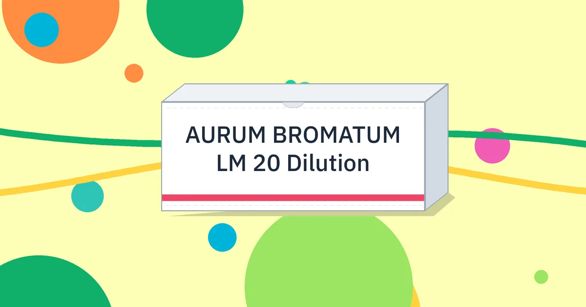 Symbolbild: Packung mit der Aufschrift AURUM BROMATUM LM 20 Dilution (PZN 12783881) – Verfügbarkeit und Bezug in Apotheken in Frankfurt am Main