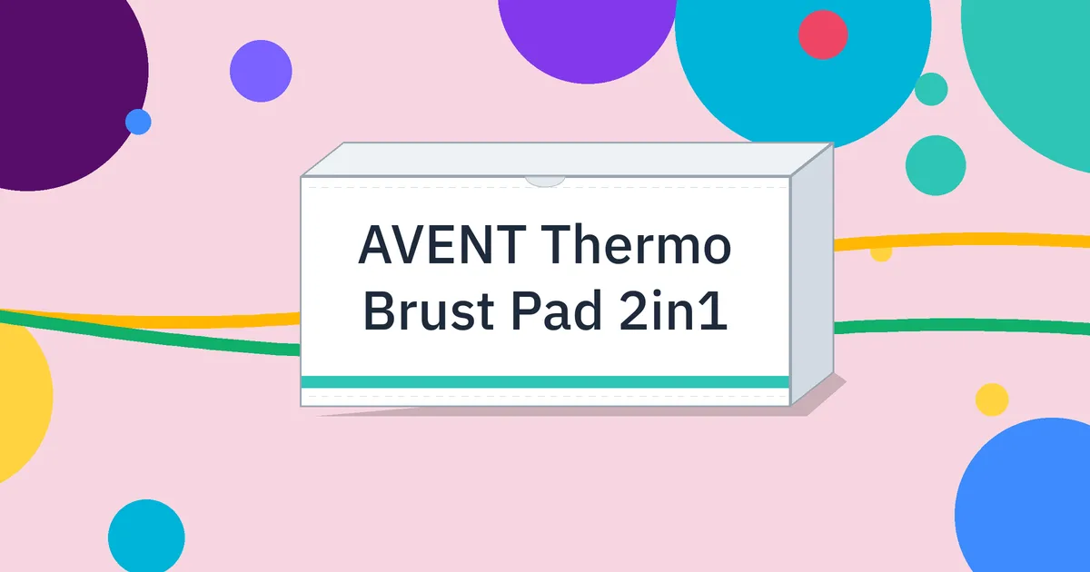 Symbolbild: Packung mit der Aufschrift AVENT Thermo Brust Pad 2in1 (PZN 09220772) – Verfügbarkeit und Bezug in Apotheken in Frankfurt am Main