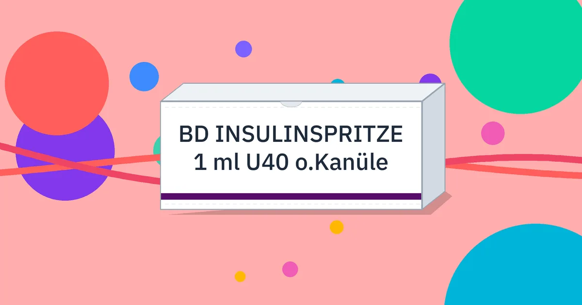 Symbolbild: Packung mit der Aufschrift BD INSULINSPRITZE 1 ml U40 o.Kanüle (PZN 07664157) – Verfügbarkeit und Bezug in Apotheken in Frankfurt am Main