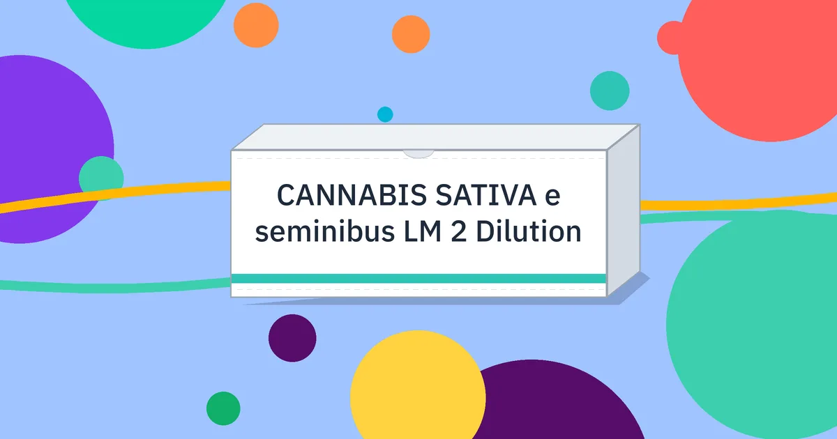Symbolbild: Packung mit der Aufschrift CANNABIS SATIVA e seminibus LM 2 Dilution (PZN 12143704) – Verfügbarkeit und Bezug in Apotheken in Frankfurt am Main