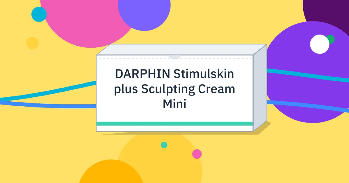 Symbolbild: Packung mit der Aufschrift DARPHIN Stimulskin plus Sculpting Cream Mini (PZN 19923173) – Verfügbarkeit und Bezug in Apotheken in Frankfurt am Main