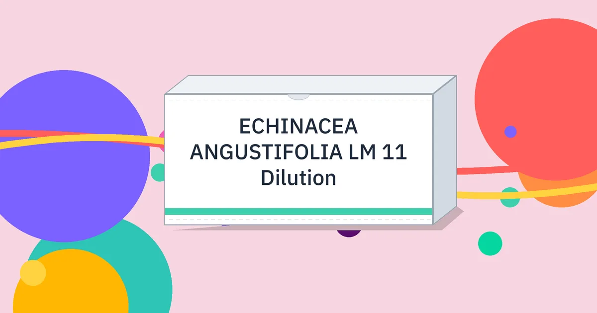 Symbolbild: Packung mit der Aufschrift ECHINACEA ANGUSTIFOLIA LM 11 Dilution (PZN 12843927) – Verfügbarkeit und Bezug in Apotheken in Frankfurt am Main
