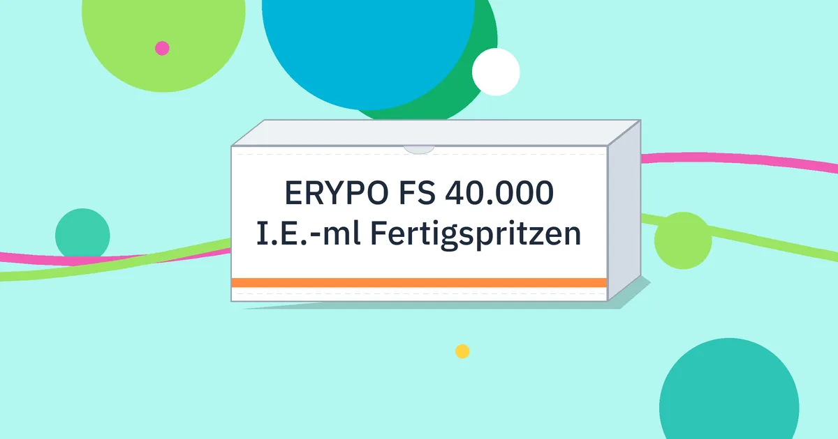 Symbolbild: Packung mit der Aufschrift ERYPO FS 40.000 I.E.-ml Fertigspritzen (PZN 00888468) – Verfügbarkeit und Bezug in Apotheken in Frankfurt am Main