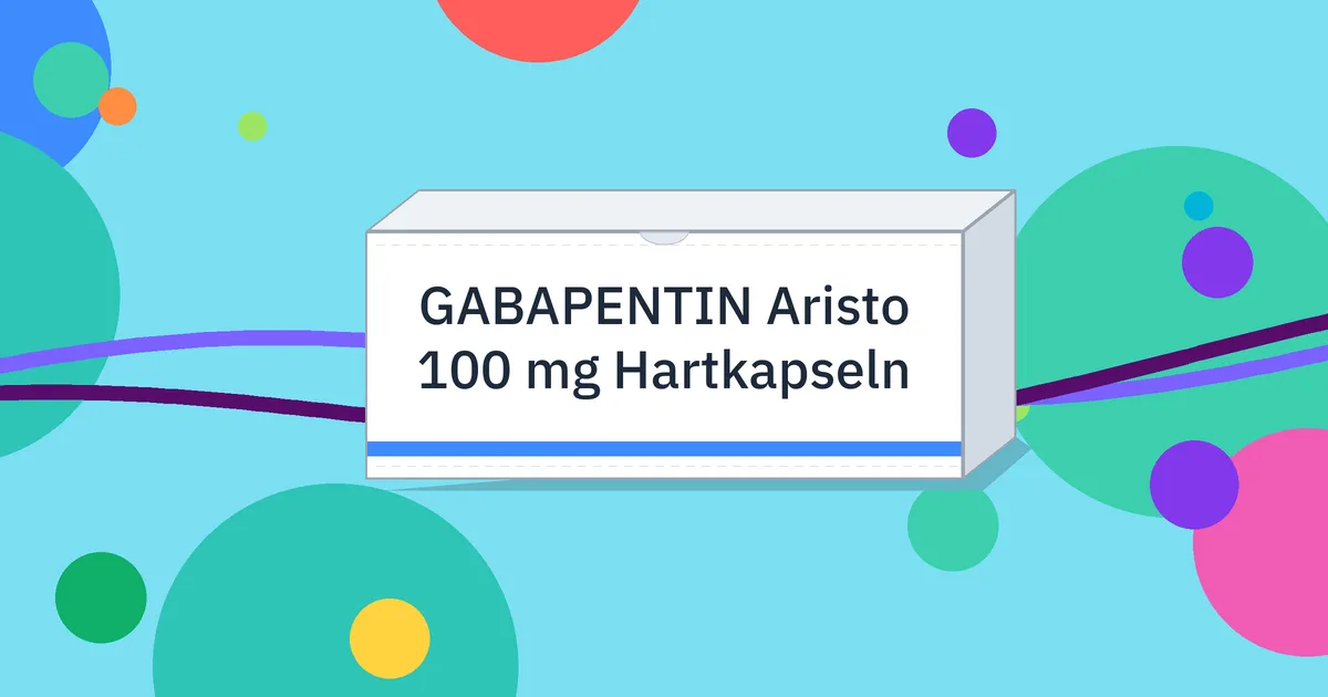 Symbolbild: Packung mit der Aufschrift GABAPENTIN Aristo 100 mg Hartkapseln (PZN 05509346) – Verfügbarkeit und Bezug in Apotheken in Frankfurt am Main