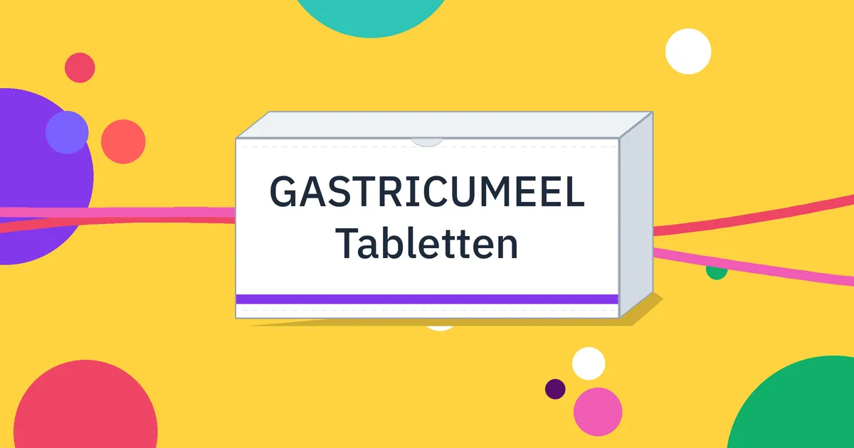 Symbolbild: Packung mit der Aufschrift GASTRICUMEEL Tabletten (PZN 00407641) – Verfügbarkeit und Bezug in Apotheken in Frankfurt am Main