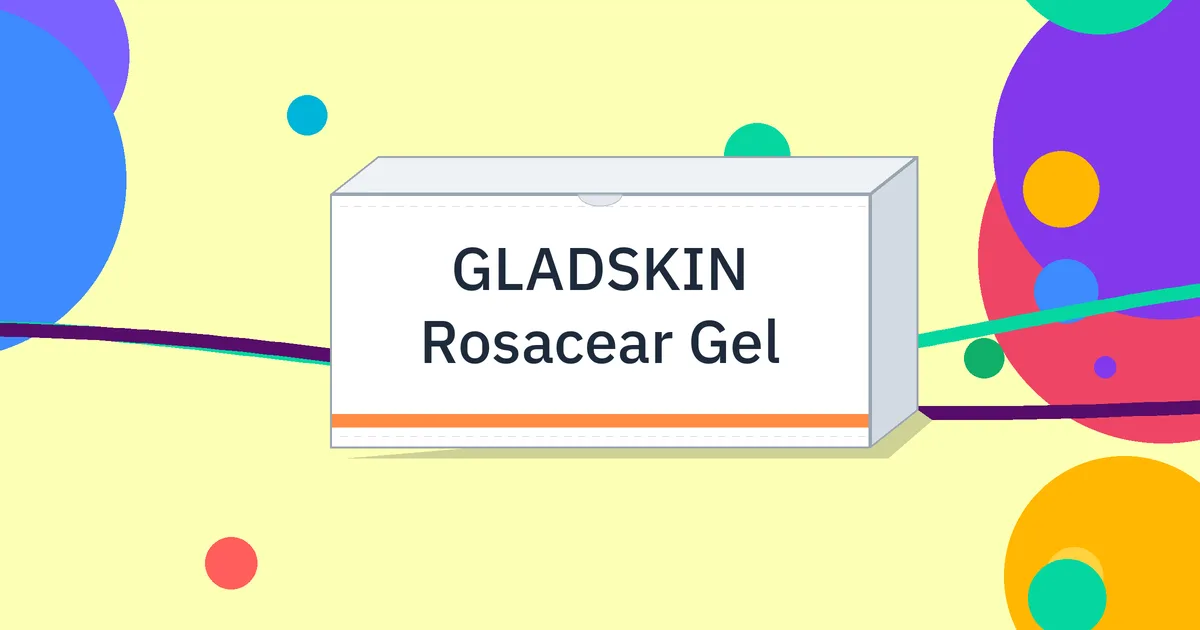 Symbolbild: Packung mit der Aufschrift GLADSKIN Rosacear Gel (PZN 18256467) – Verfügbarkeit und Bezug in Apotheken in Frankfurt am Main