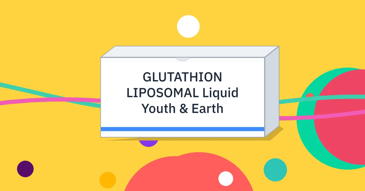 Symbolbild: Packung mit der Aufschrift GLUTATHION LIPOSOMAL Liquid Youth & Earth (PZN 16867818) – Verfügbarkeit und Bezug in Apotheken in Frankfurt am Main