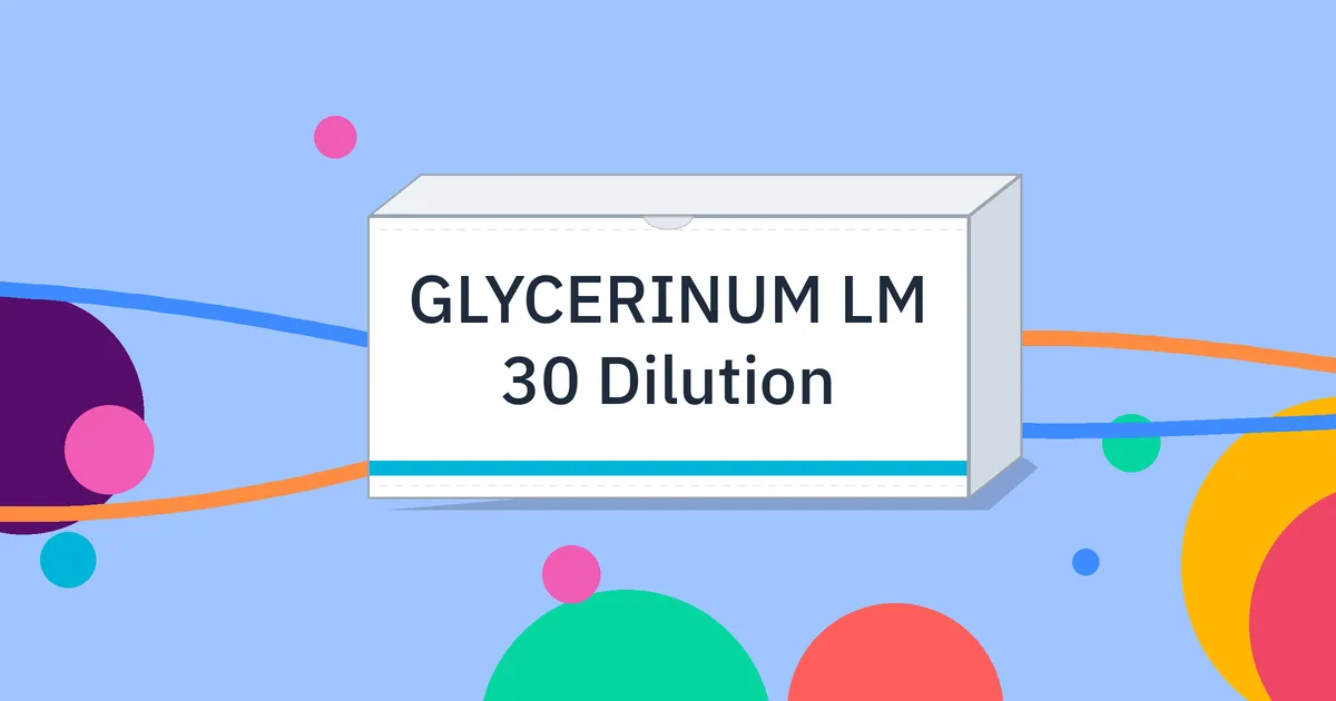Symbolbild: Packung mit der Aufschrift GLYCERINUM LM 30 Dilution (PZN 12880561) – Verfügbarkeit und Bezug in Apotheken in Frankfurt am Main