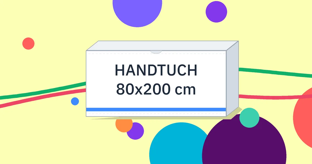 Symbolbild: Packung mit der Aufschrift HANDTUCH 80x200 cm (PZN 18663652) – Verfügbarkeit und Bezug in Apotheken in Frankfurt am Main