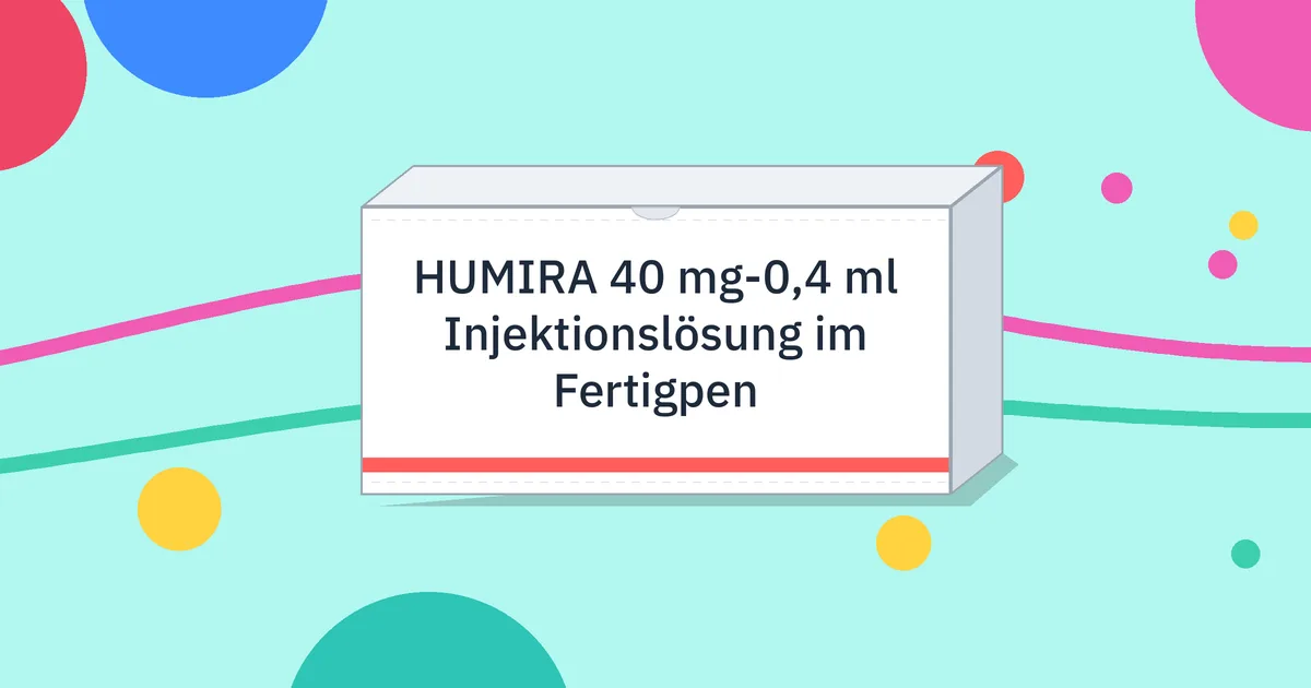 Symbolbild: Packung mit der Aufschrift HUMIRA 40 mg-0,4 ml Injektionslösung im Fertigpen (PZN 13248026) – Verfügbarkeit und Bezug in Apotheken in Frankfurt am Main