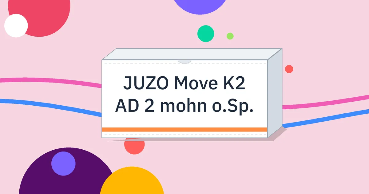 Symbolbild: Packung mit der Aufschrift JUZO Move K2 AD 2 mohn o.Sp. (PZN 18539544) – Verfügbarkeit und Bezug in Apotheken in Frankfurt am Main