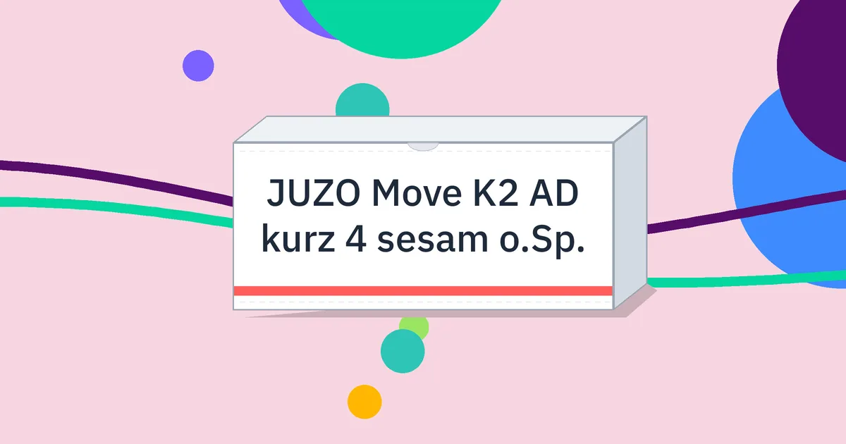 Symbolbild: Packung mit der Aufschrift JUZO Move K2 AD kurz 4 sesam o.Sp. (PZN 18509230) – Verfügbarkeit und Bezug in Apotheken in Frankfurt am Main